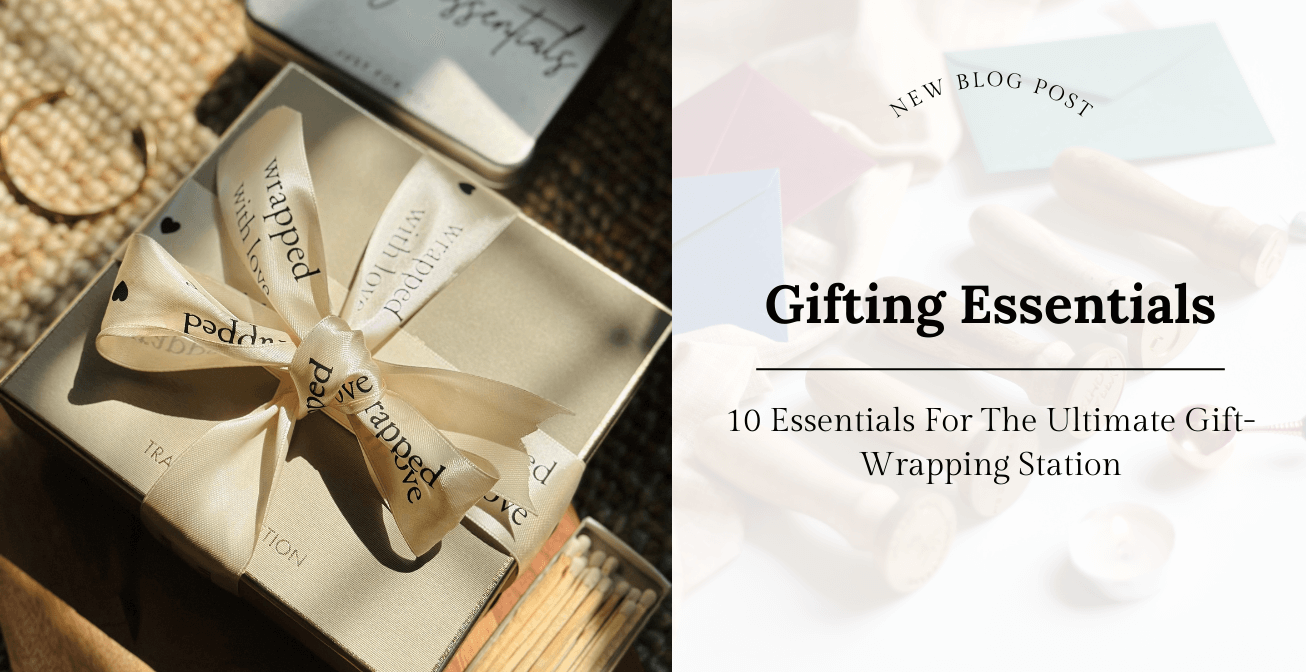 10 Essentials For The Ultimate Gift-Wrapping Station - Lemonade