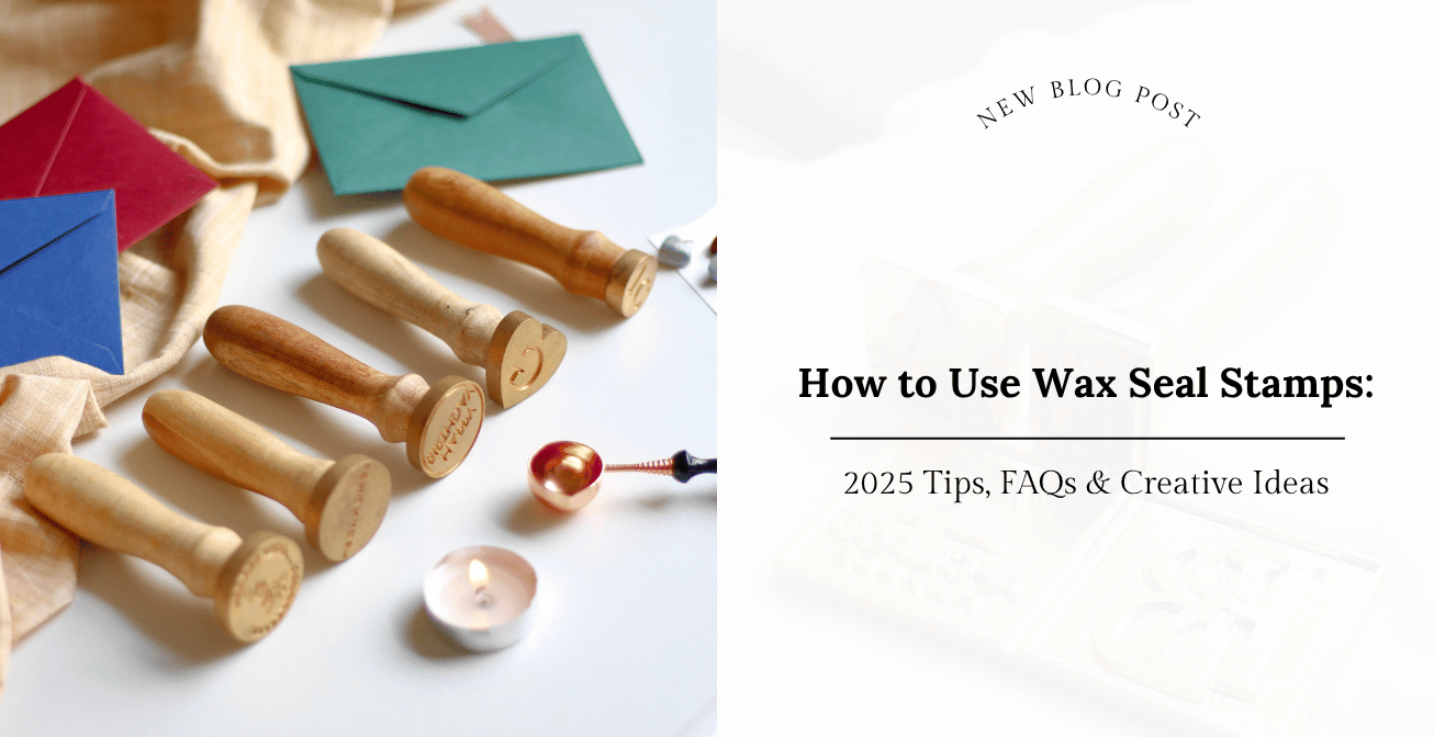 How to Use Wax Seal Stamps: Tips, FAQs & Creative Ideas - Lemonade