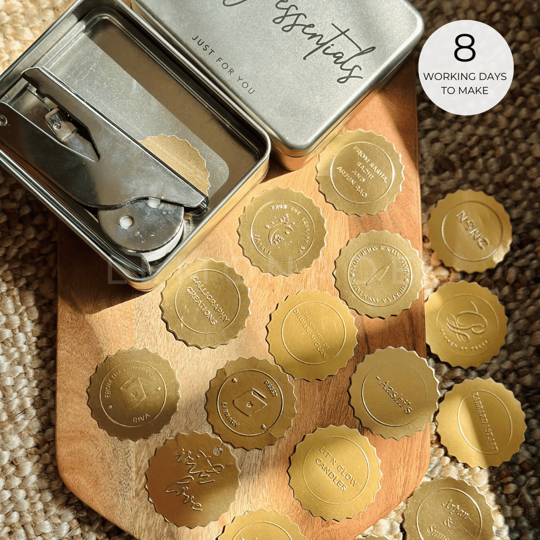 Paper Embosser - Custom Embossing Options - Lemonade