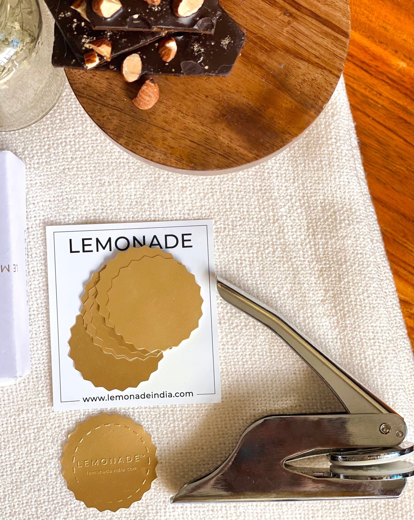 Paper Embosser - Custom Embossing Options - Lemonade