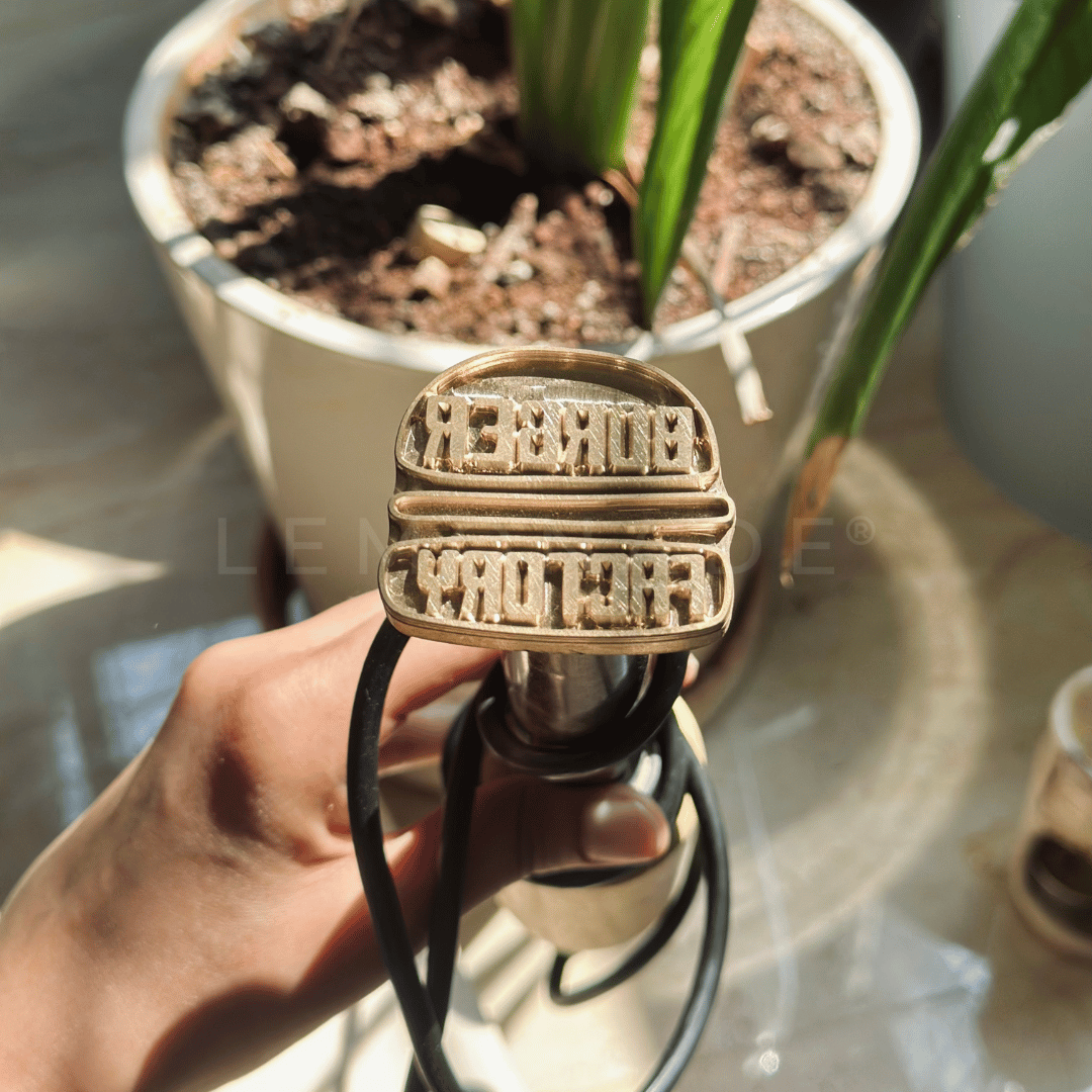 Electric Heat Stamp - Personalized Leather Stamps food stamp garnish ...