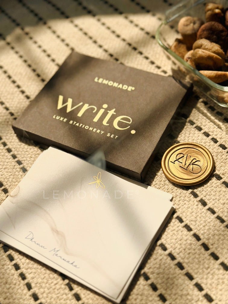 Notecards and Personalized Card Sets - Lemonade