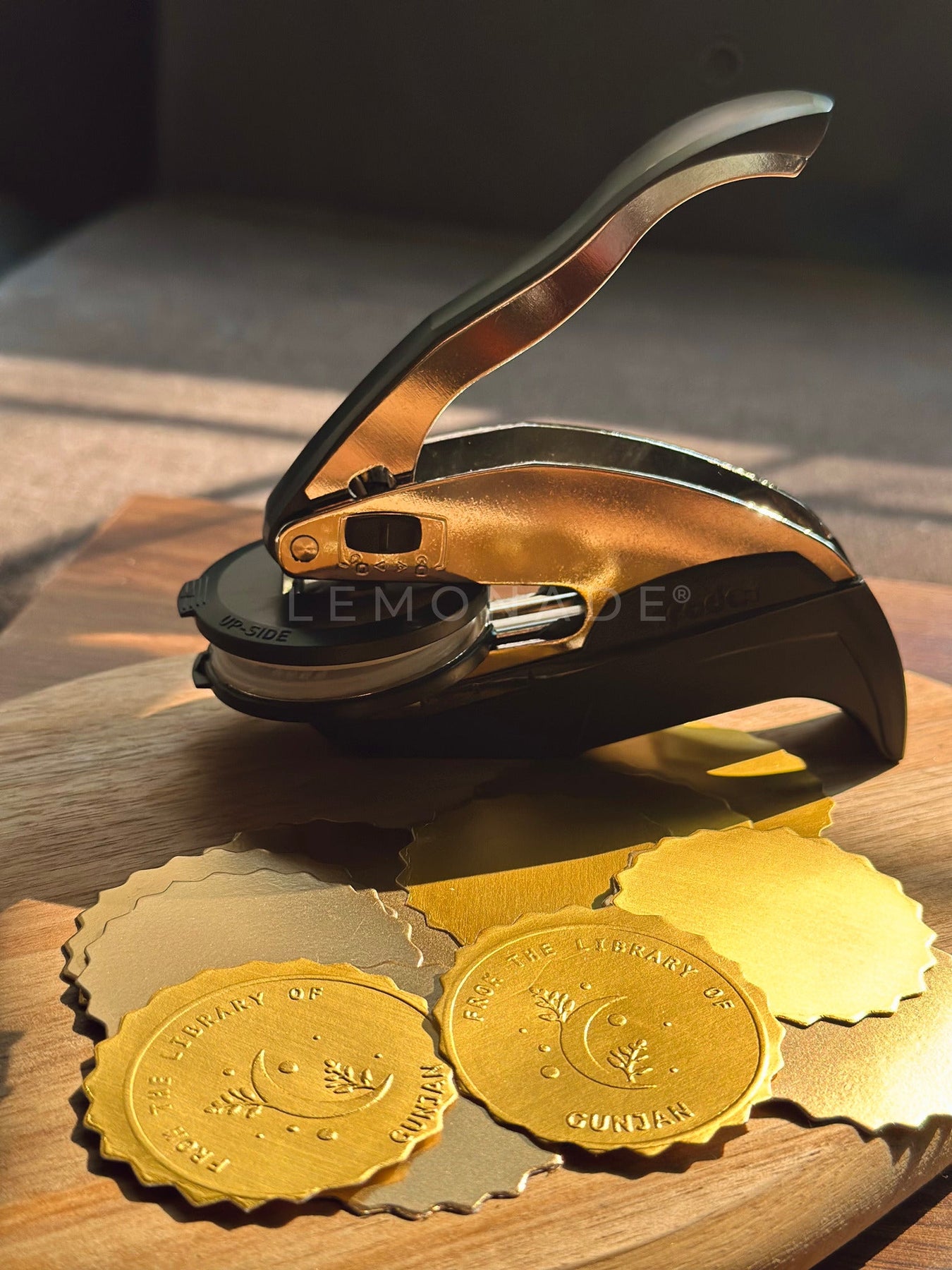 Paper Embosser - Custom Embossing Options - Lemonade