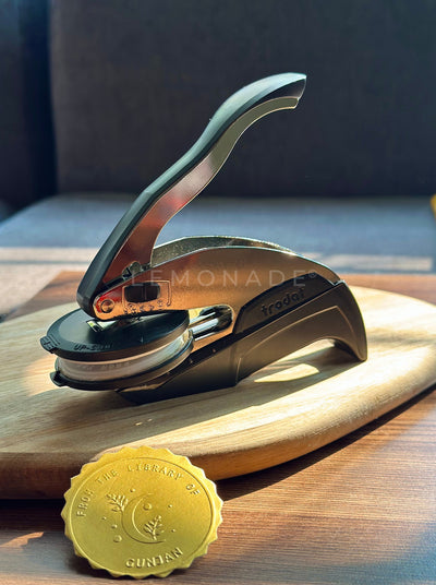 Personalized Paper Embosser Set | Custom Paper Embosser Set - 51mm - B ...