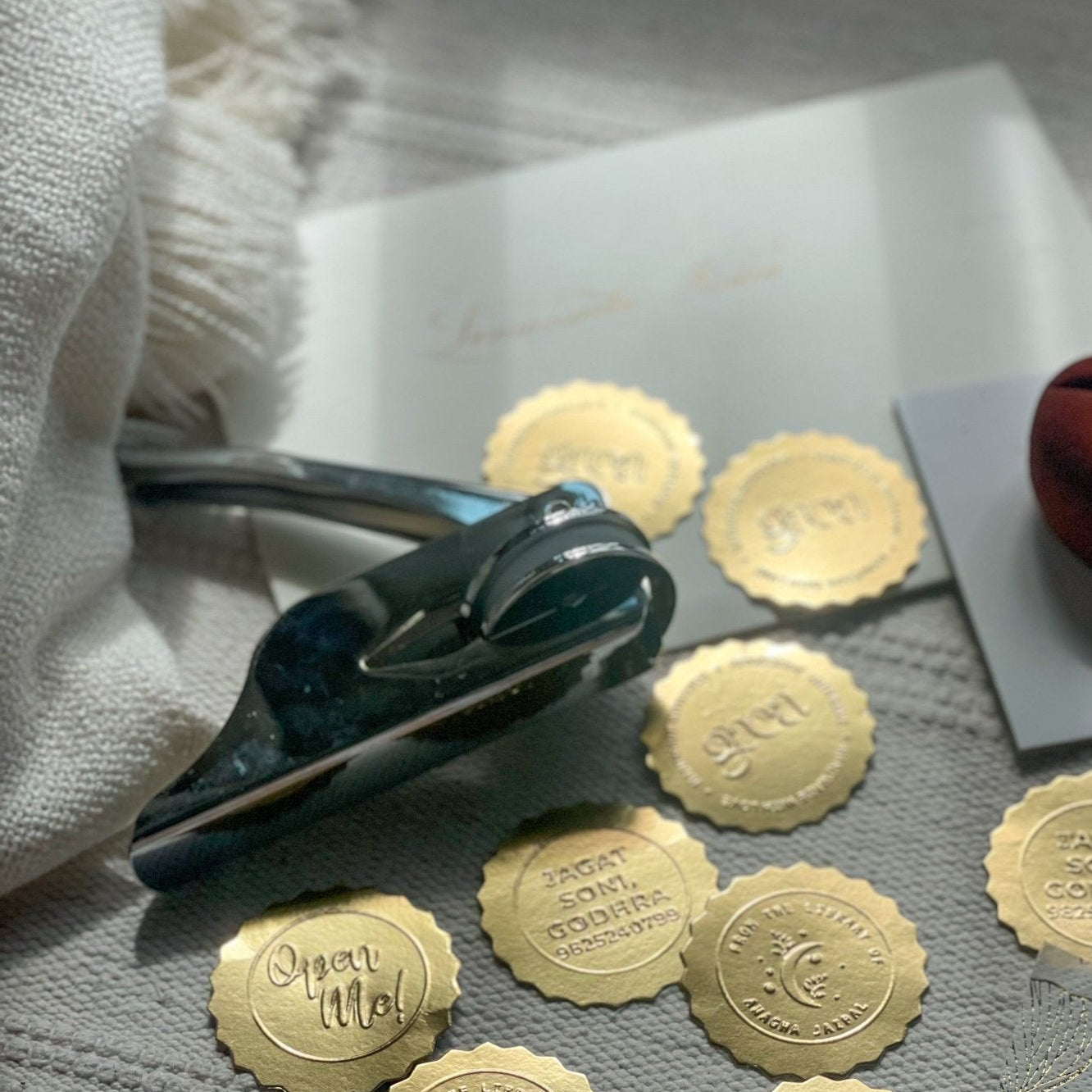 Paper Embosser - Custom Embossing Options - Lemonade