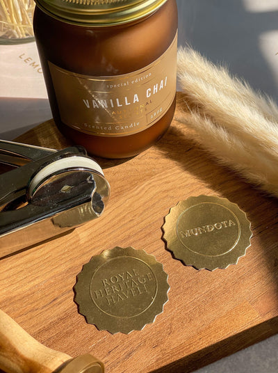 Personalized Paper Embosser Set - Logo - Lemonade