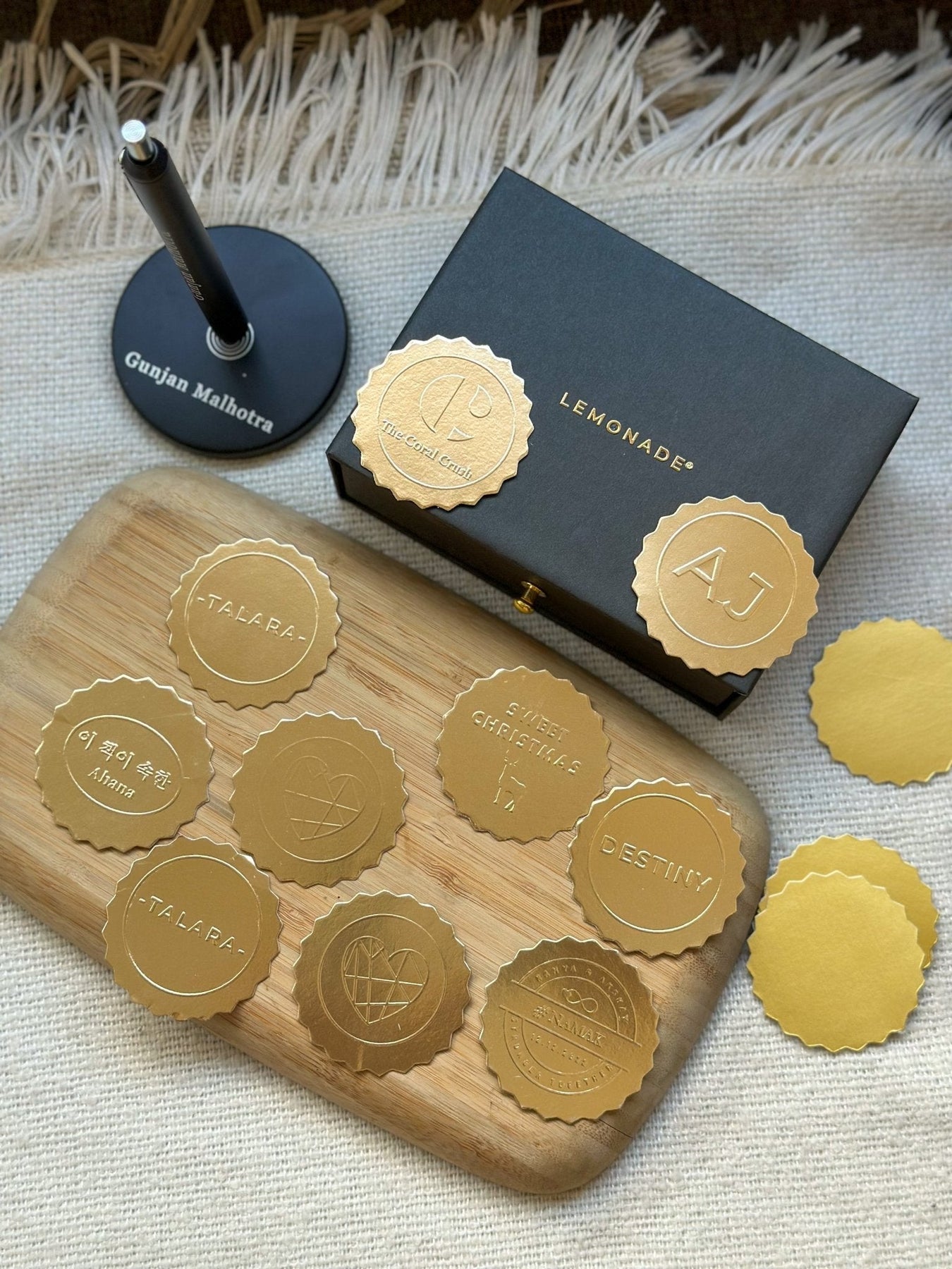 Paper Embosser - Custom Embossing Options - Lemonade