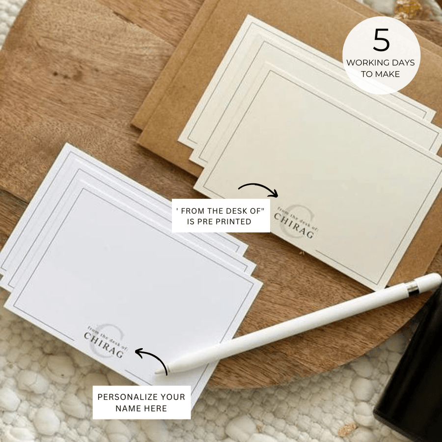 Notecards and Personalized Card Sets - Lemonade