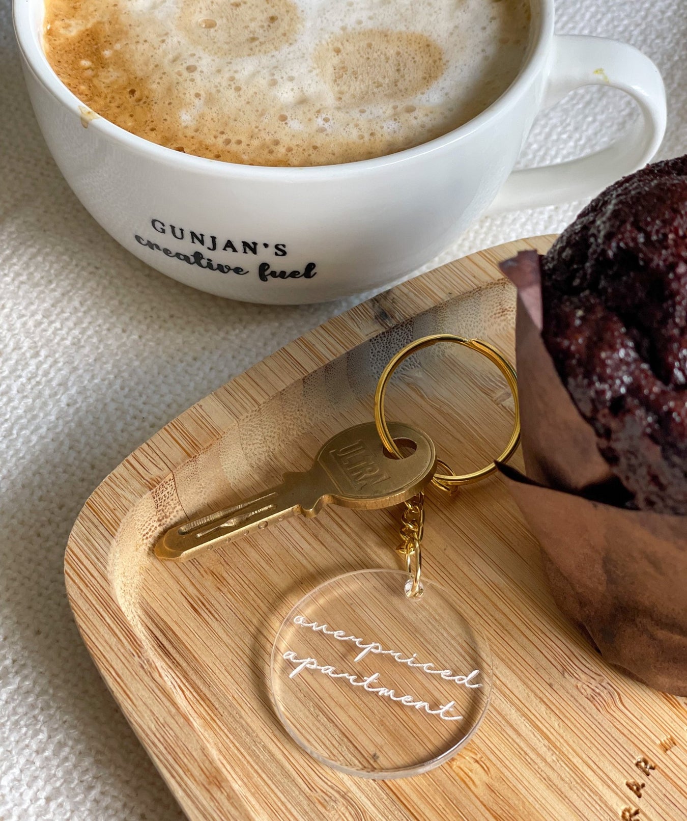 Personalized Custom Made Acrylic Keychains - Lemonade