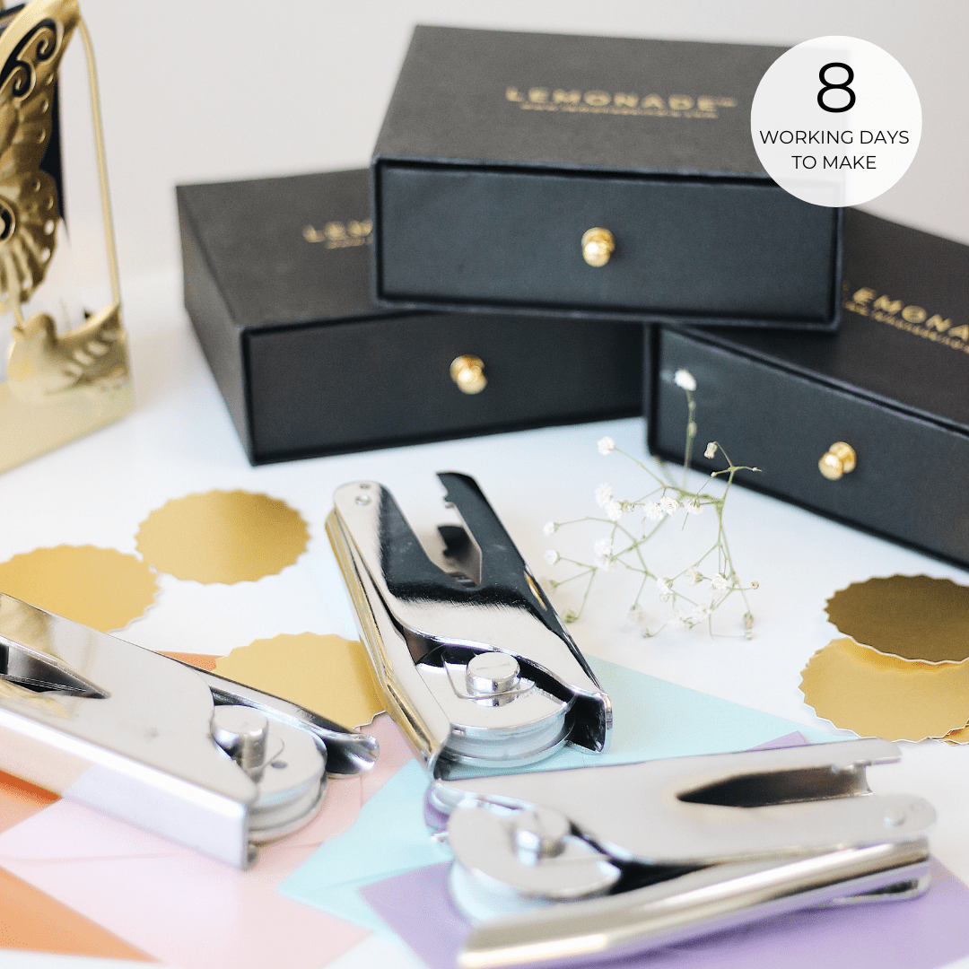 Paper Embosser - Custom Embossing Options - Lemonade