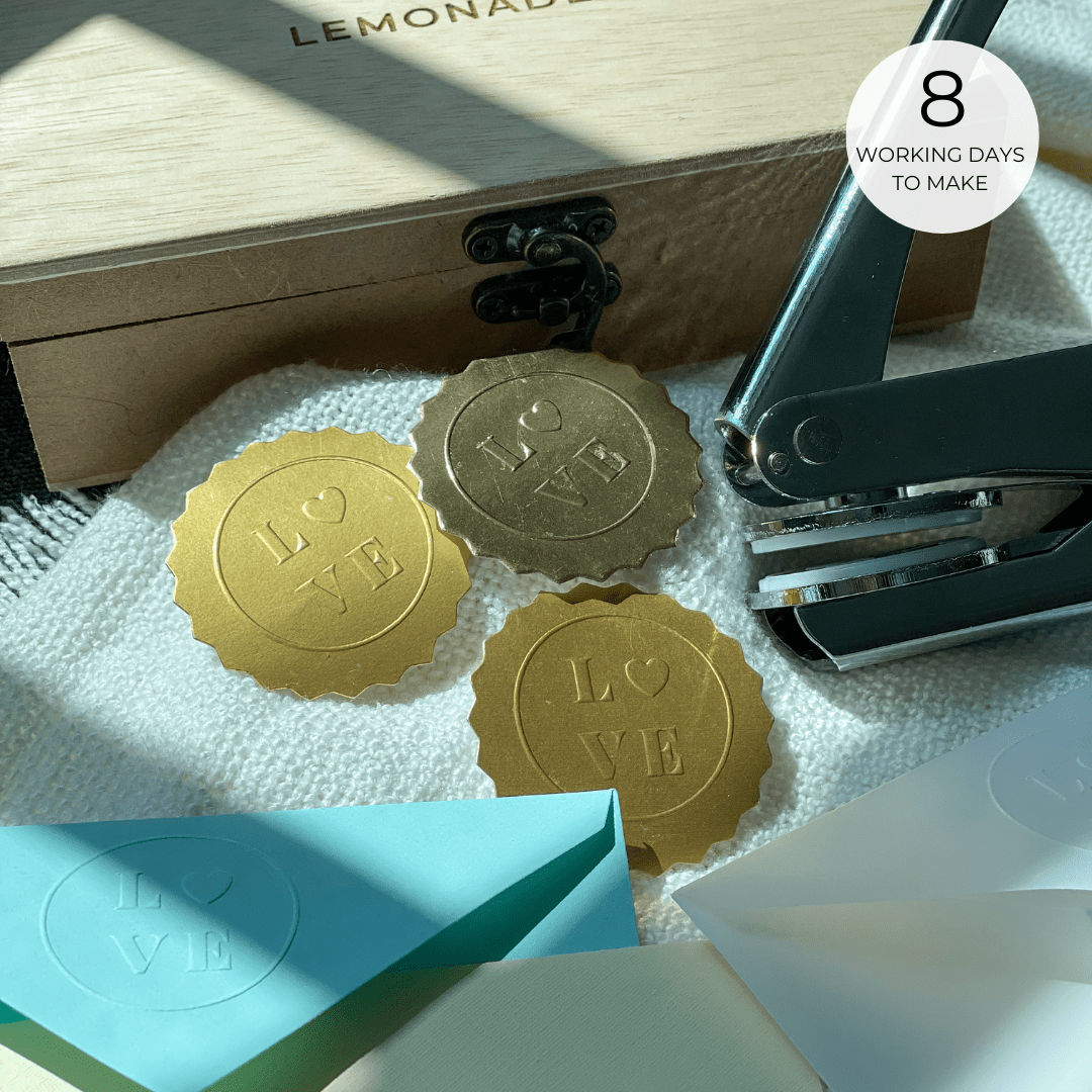 Paper Embosser - Custom Embossing Options - Lemonade