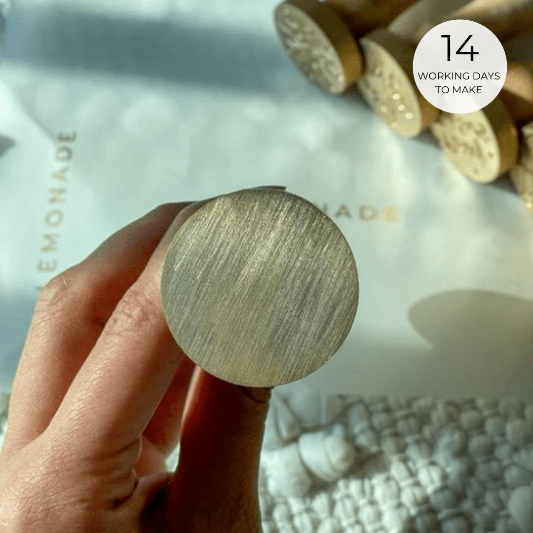 Premium Wax Seal Stamp Kit | Customizable Wax Seals | - Lemonade